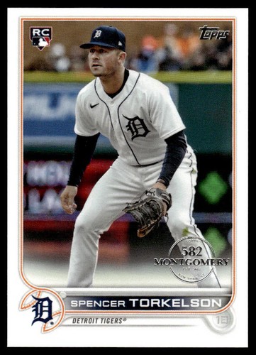 2022 Topps Series 2 Spencer Torkelson #658 Montgomery Club Stamp RC ...
