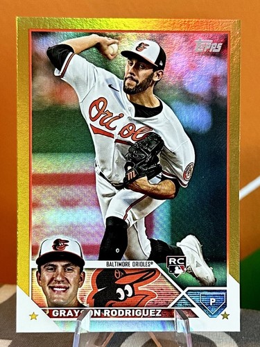 2023 Topps Update - Grayson Rodriguez US50 Gold Foil Rookie Card MINT ...