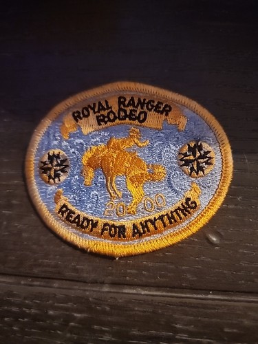Royal Ranger Rodeo Ready For Anything Patch 2000 | eBay