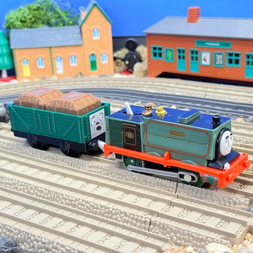 Thomas & Friends TrackMaster Samson Train Engine Motorized + Custom ...