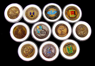 (11) Vtg. 1980s US Military / Joint / MI / Intelligence / NSA Challenge Coins | eBay