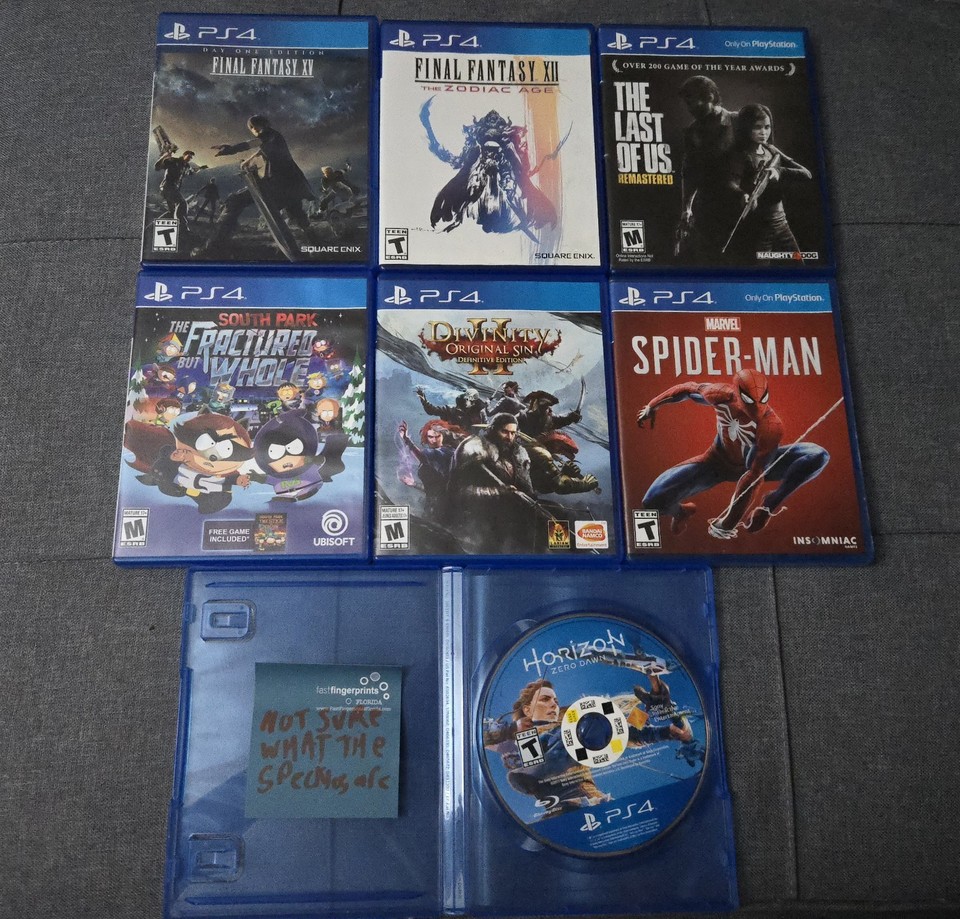 Sony PlayStation 4 PS4 Games Lot of 6 games | eBay