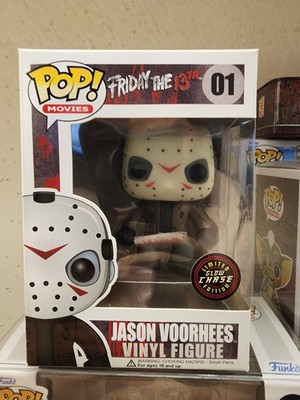 Funko Pop! Jason Voorhees - GREEN GLOW CHASE - Friday the 13th ...