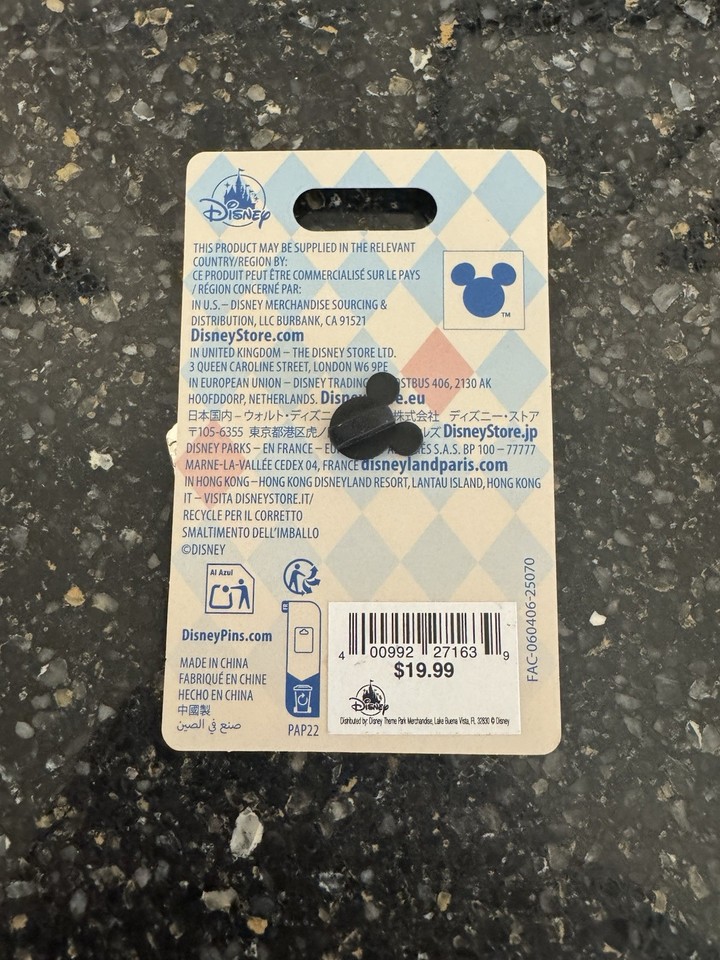 Disneyland 70th Mickey Mouse Sleeping Beauty Castle Magic Key Vault ...