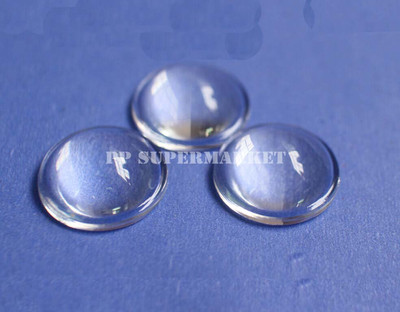 10pcs High Power LED 23mm convex lens optical glass led lens | eBay
