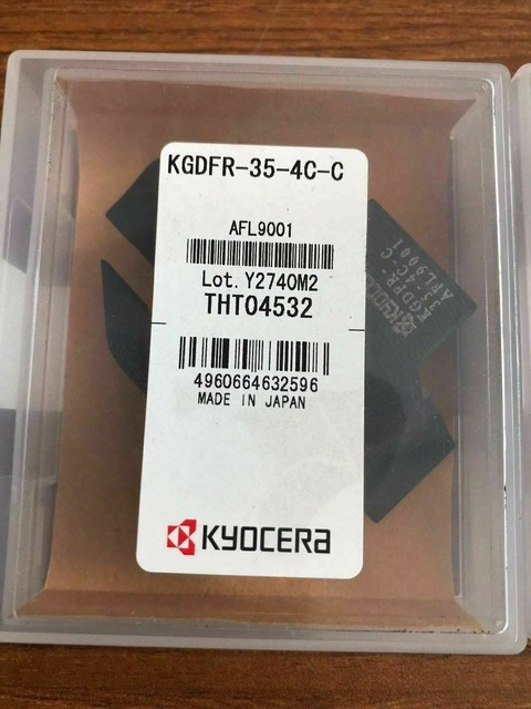 1x Kyocera External Face Grooving Blade KGDFR-35-4C-C KGDR12-C KGDSR16 ...