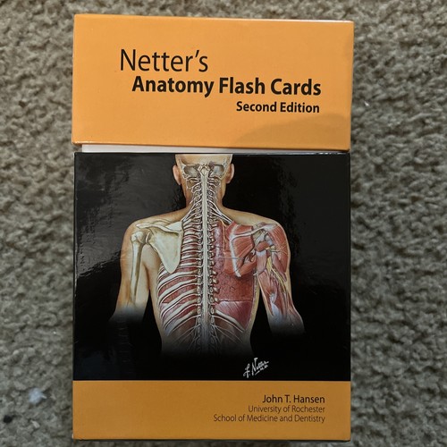 Netter's Anatomy Flash Cards by John T. Hansen 2nd Ed - 2006 ...