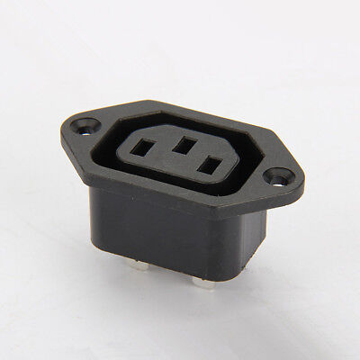 AC Outlet Power Socket IEC 320 C13 10a/250v 3pins 3 Terminals Female ...