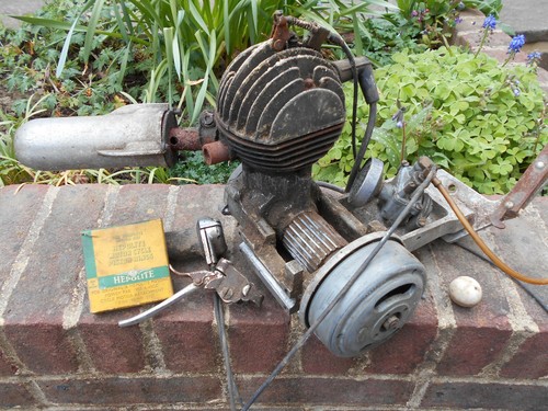 Cyclemaster & Power-Pak engines – spares or repair - many chromed parts ...