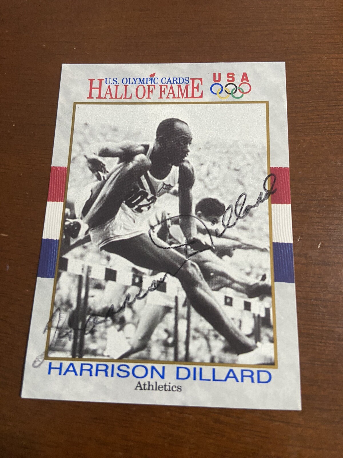 Harrison Dillard Autographed 1991 Impel Olympic Hall of Fame Card | eBay