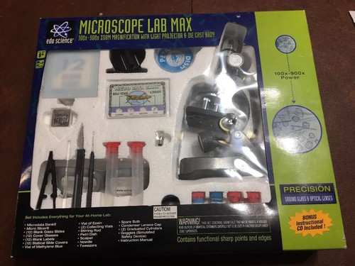 Microscope Lab Max w/ Instructional CD, by Edu Science , new | eBay