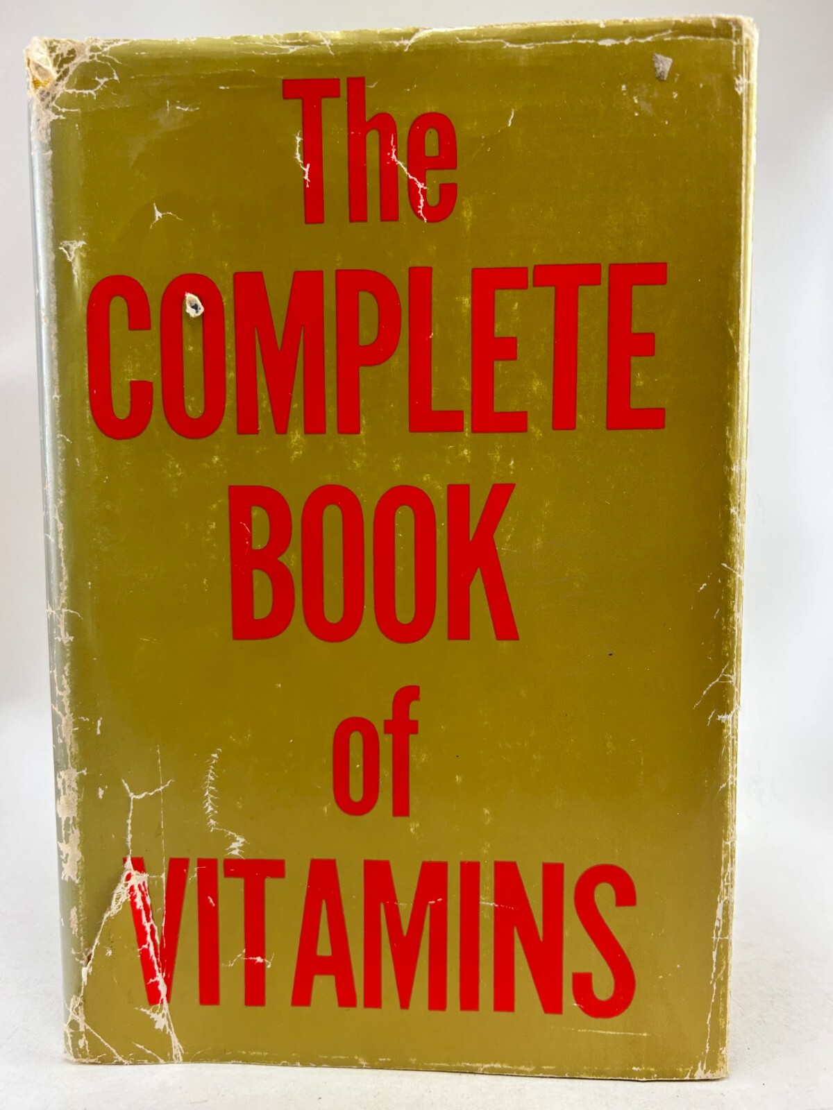 VINTAGE 1970 COMPLETE BOOK OF VITAMINS HARDCOVER WITH DUST JACKET | eBay