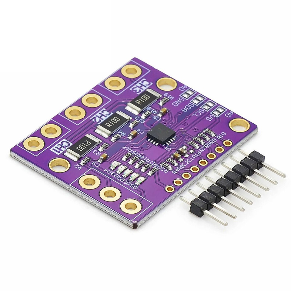 INA3221 High-Side Current Shunt Monitor with Pins Triple-Channel Board ...