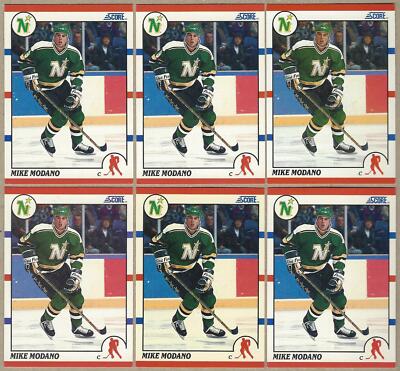 1990-91 MIKE MODANO Score Card #120 Rookie 6 Card Lot: Hall of Famer | eBay