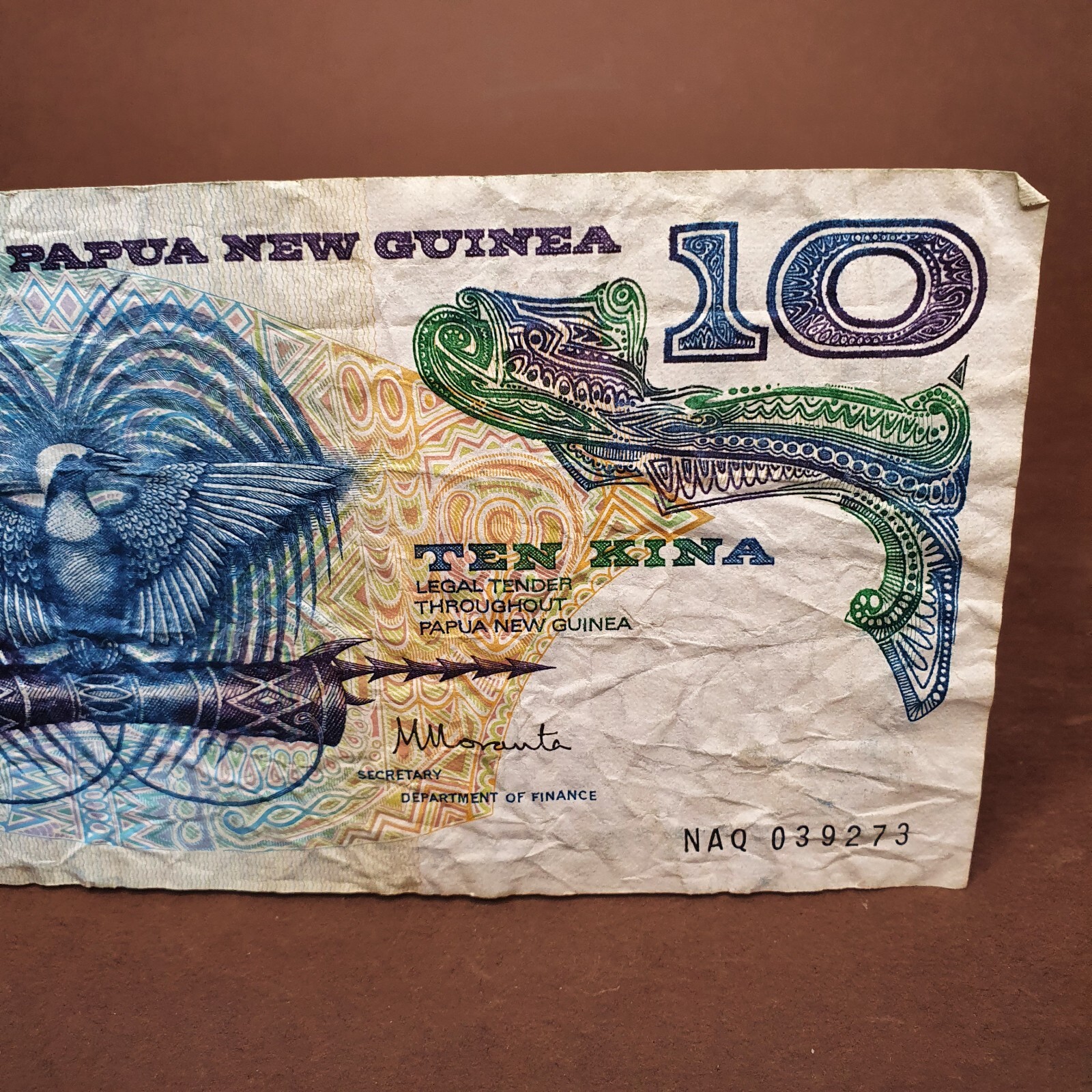 Bank of Papua New Guinea 10 KINA note | eBay