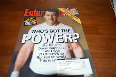 October 22, 2004 issue of Entertainment Weekly Mel Gibson #135 | eBay