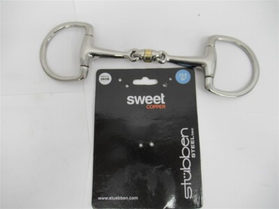 Stubben 2658 , 5-1/4" Sweet Copper Soft-Roll D-Ring Bit Double Broken | eBay