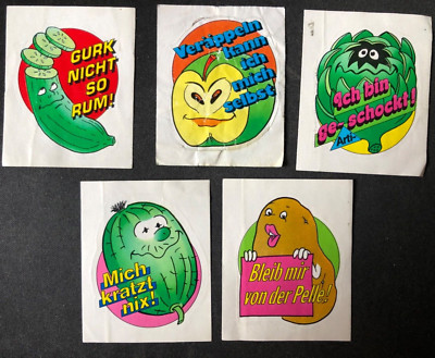 Duplo Aufkleber / Sticker - Freche Früchtchen - Nr. 4, 8, 14, 21, 22 ...