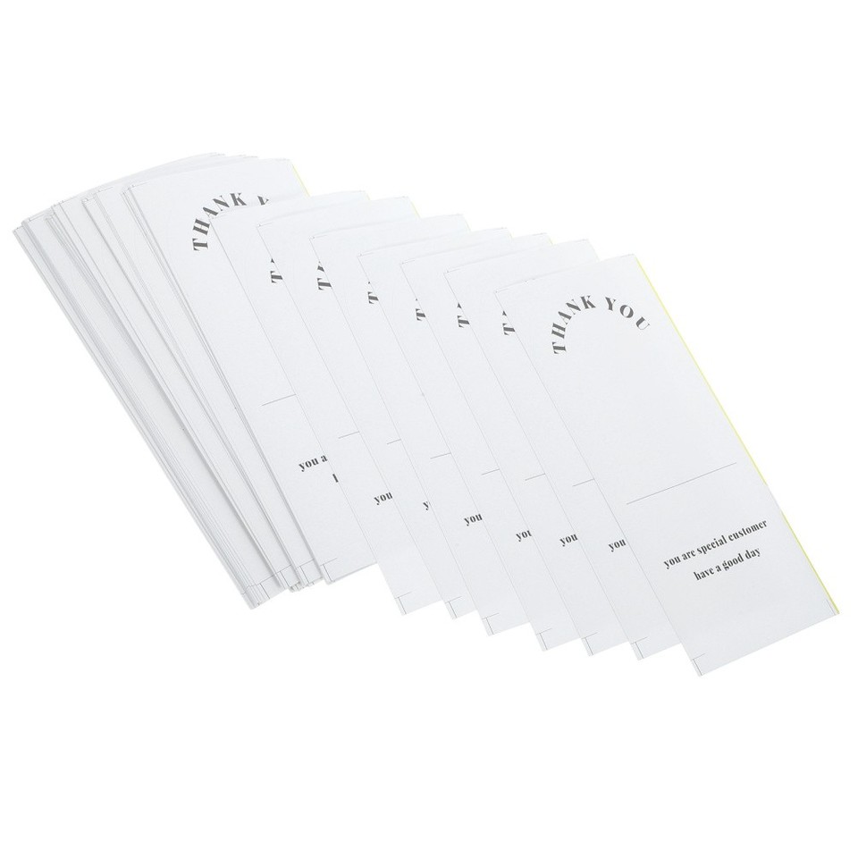 50 Pcs Label Stickers Labels Bakery for Packaging Carton Seal Thank You ...