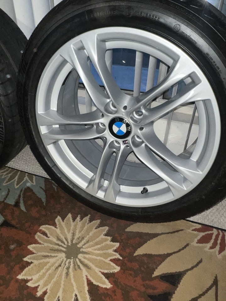 14-16 BMW F10 F11 M Sport STAGGERED Wheel Rim SET 18 X 8/9J with tire ...