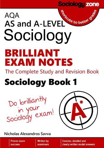 Nicholas Savva AQA AS and A-level Sociology BRILLIANT EX (Paperback ...
