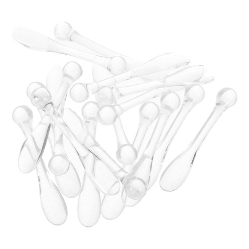 50 Pcs Makeup Spoon Face Cream Spoons Mask Mixing Lotion Scooper | eBay
