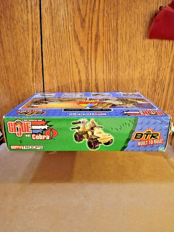 G.I. Joe Rock Crusher Vehicle with Gung Ho figure NEW Built to Rule (26 ...