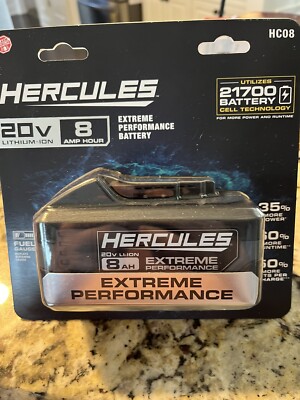 HERCULES 20V 8.0 Ah Lithium-Ion Battery Pack ( HC08 ) 59245 NEW | eBay
