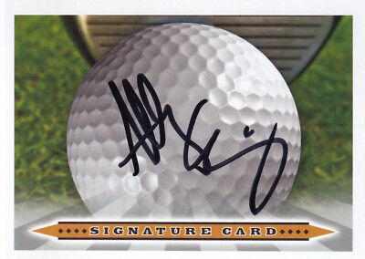 ALLY EWING SIGNED AUTO'D SIGNATURE CARD LPGA TOUR SOLHEIM CUP CURTIS ...