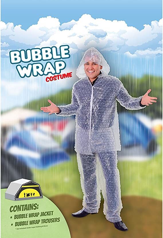Bubble Wrap Costume Adult Festival Dress Up | eBay