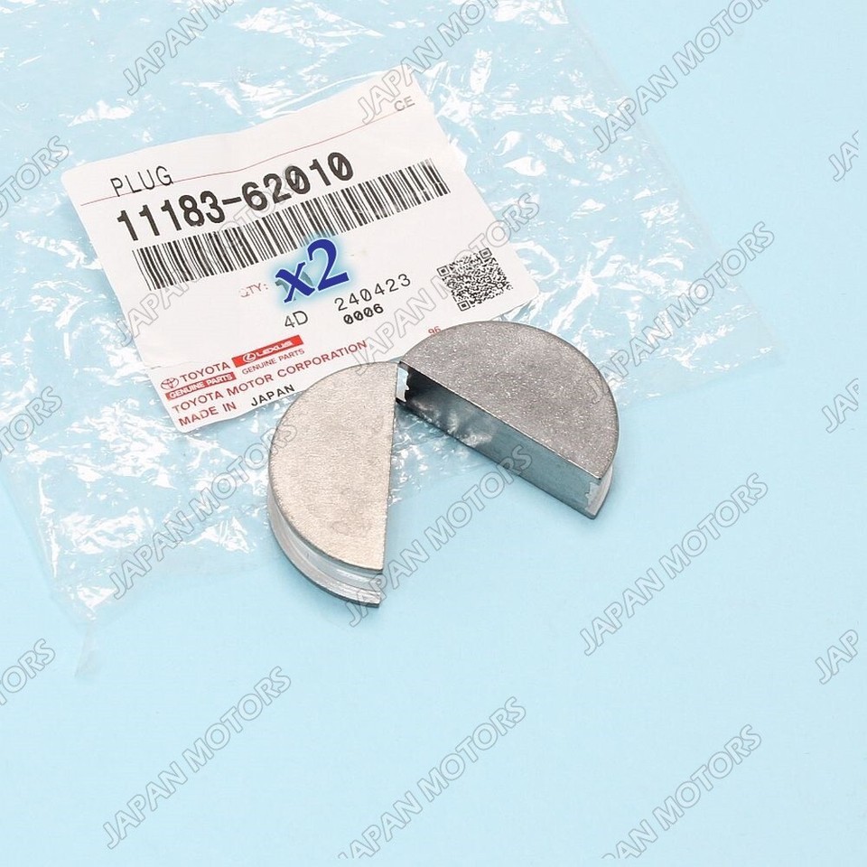 OEM Toyota Lexus Engine Valve Cover Bore Cam Plug Semicircular 11183 ...