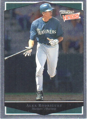 1999 Upper Deck Ultimate Victory Alex Rodriguez #103 Seattle Mariners ...