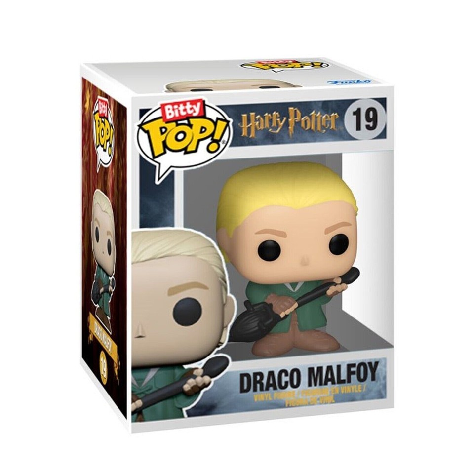 FUNKO BITTY POP HARRY POTTER DRACO MALFOY BROOM 0.75" FIGURE FUNKO 19 ...