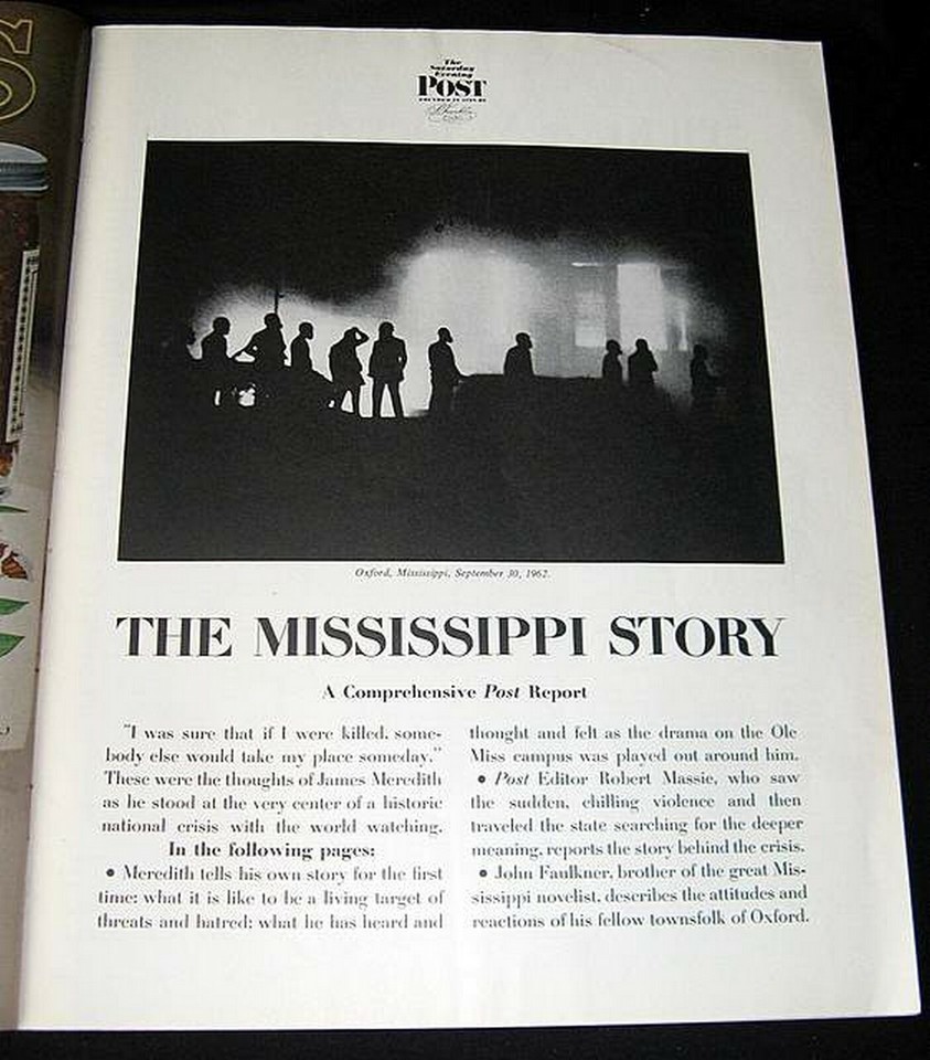 MISSISSIPPI 1962 RACISM & CIVIL RIGHTS PICTORIAL OXFORD + JAMES ...