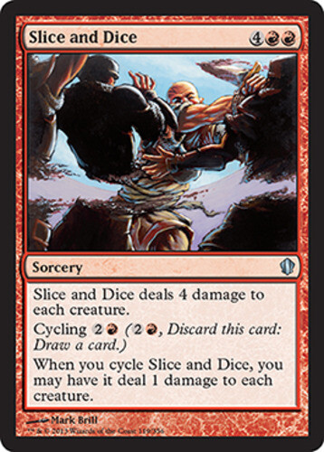 1x Slice and Dice NM-Mint, English - Commander 2013 (C13) MTG | eBay