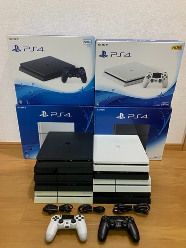 PS4 PlayStation 4 Sony Original Slim 500GB 1TB Console Black or White ...
