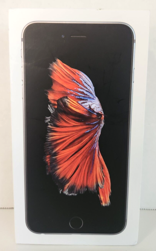 Box For Apple iPhone 6s Plus 32GB Model A1634 Space Gray With Sim Card ...