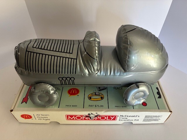 1999 McDonald's Monopoly Crew Incentive kit PLUS 4 Inflatable Monopoly ...