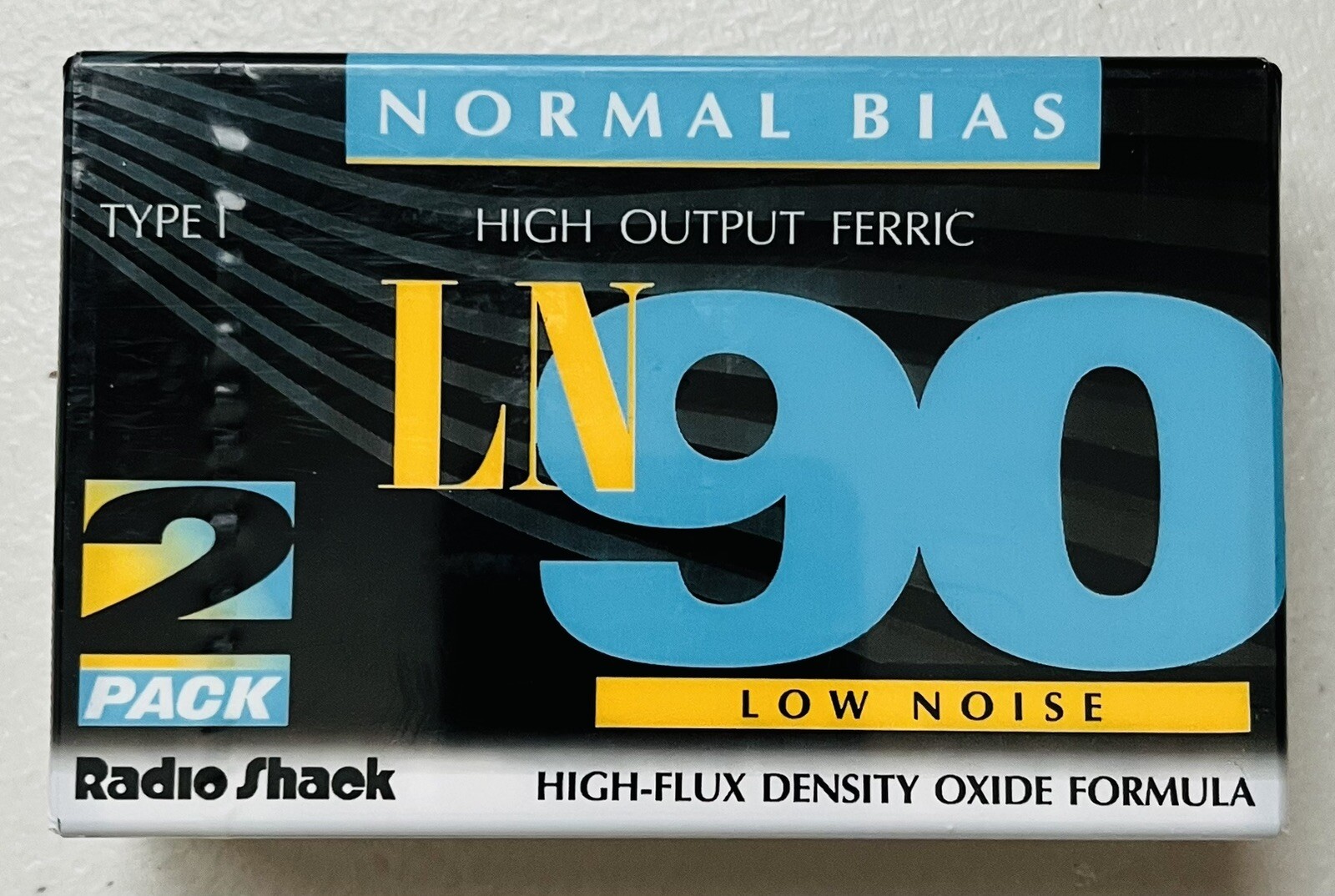 2 Pack Radio Shack Blank Audio Cassette Tapes Type LN90 Normal Bias | eBay