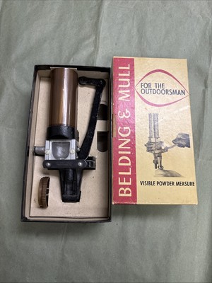 Belding & Mull Visible Powder Measure, A/Orginal Box, Reloading | eBay