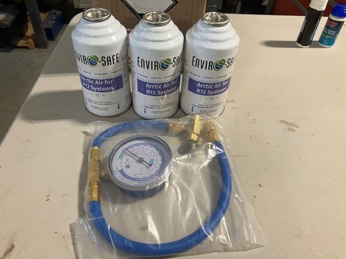 1995-OLDER A/C RECHARGE KIT / ENVIROSAFE REPLACEMENT REFRIGERANT / FITS ...