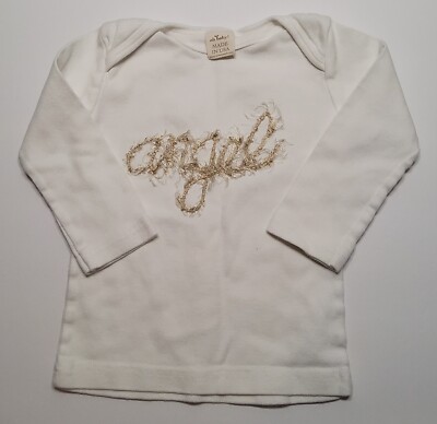 Oh Baby! Designer Girls Angel Long-Sleeve Top Angel Wings Size 18-24 ...