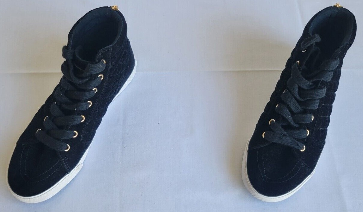 Womens Size 6.5M Black G by Guess Textile Upper High Top Shoes GGORIZO2 ...