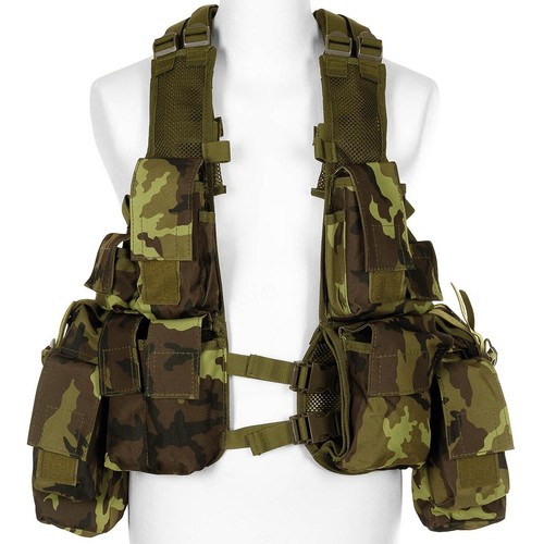 MFH® Military Tactical Lightweight Vest w/ Varios Pockets - M95 Czech ...