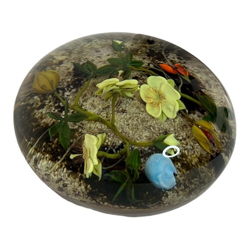 Vintage Paul Joseph Stankard Botanical Handblown Glass Paperweight A193 ...