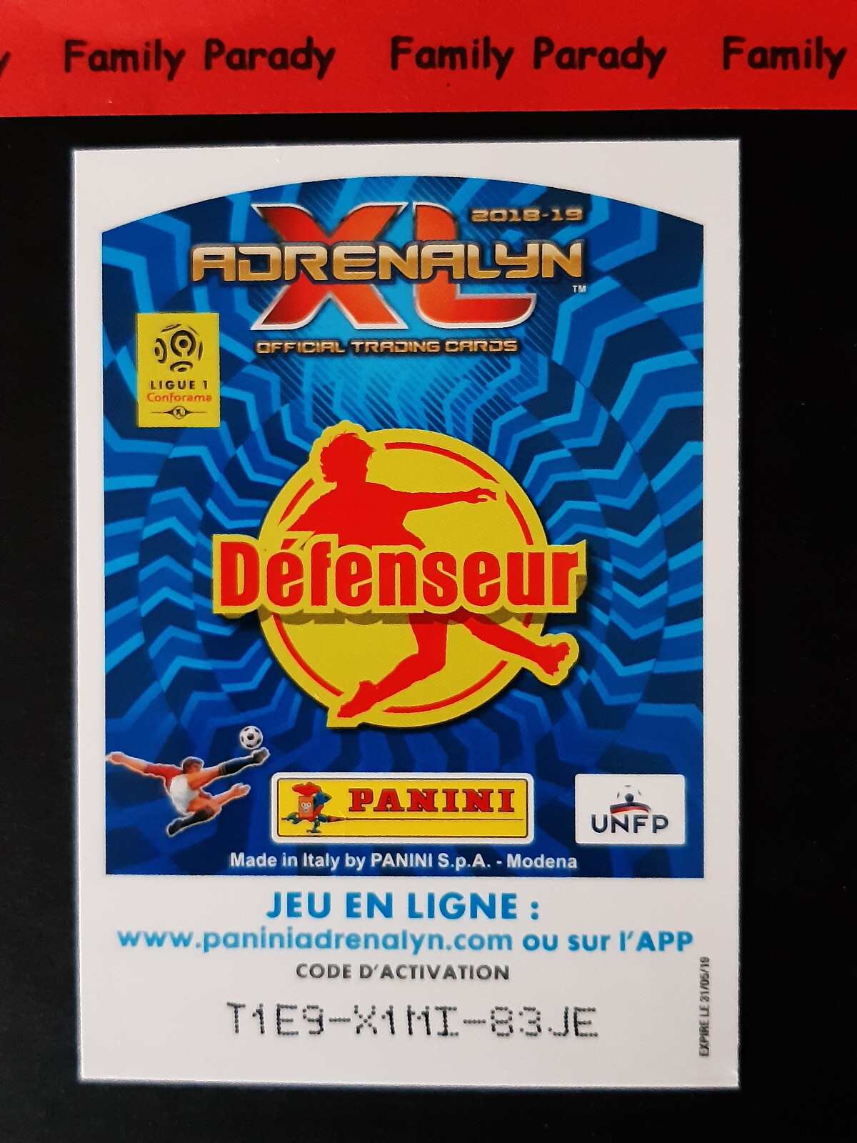 Daniel Congré 378 Idole Montpellier Card Panini Adrenalyn XL Foot ...