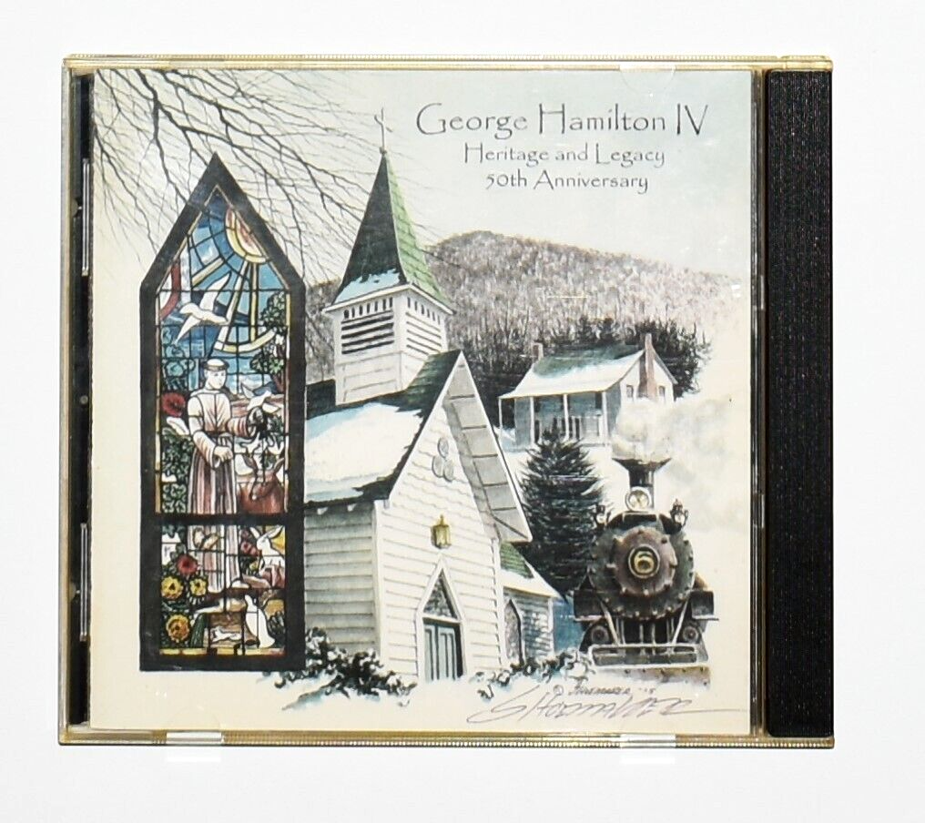 George Hamilton IV Autographed Heritage Legacy CD & Artist Shoemaker ...
