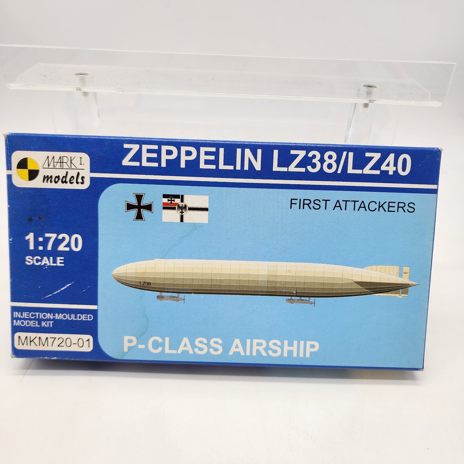 Mark I MKM720-01 1/720 Zeppelin P-class LZ38/LZ40 First Attackers P ...