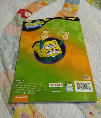 SpongeBob SquarePants ScaryPants Halloween🎃Jumbo Coloring & Activity ...