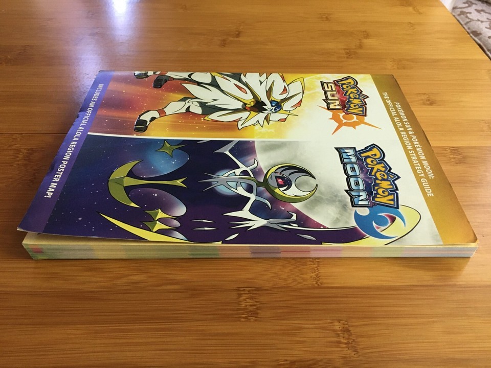 Pokemon Sun And Moon Official Alola Region Strategy Guide With Poster